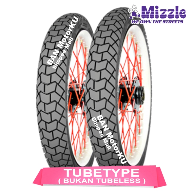Jual Paket Mizzle Power Tread ukuran 2.75-17 & 3.00-17 Ban Motor ...