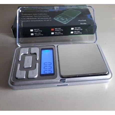 Jual Timbangan Digital mini pocket Scale Emas Perhiasan Batu 500gr ...