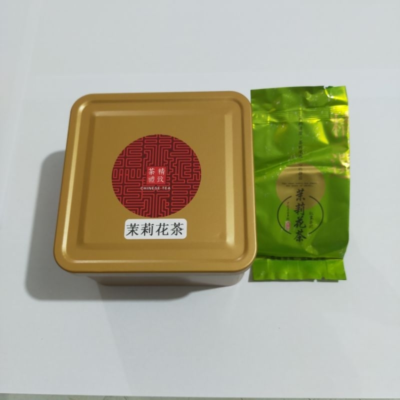 Jual CHINES TEA BOX TEH CINA KEMASAN KALENG ISI 10 SACHET | Shopee ...