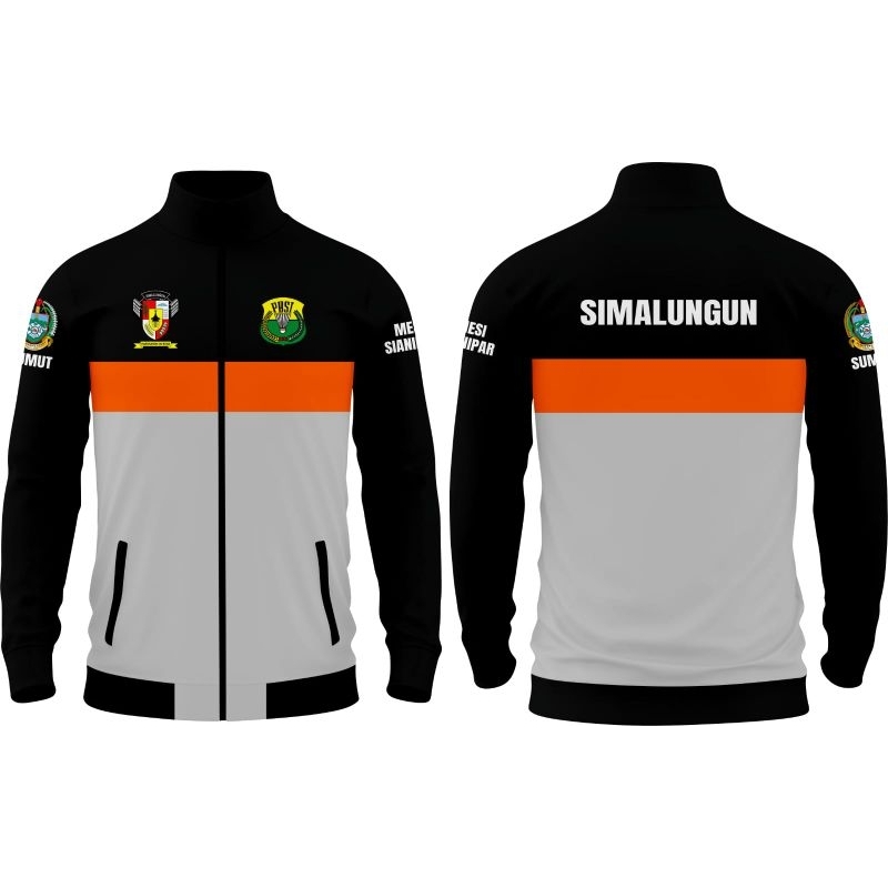 Jual jaket bola/setelan training/jaket olahraga custom desain bisa ...
