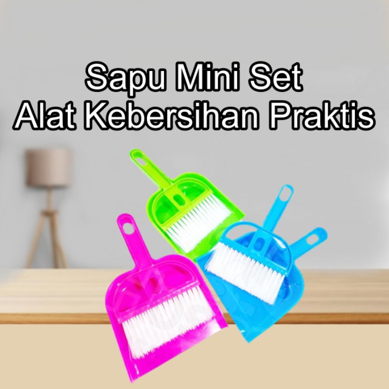 Jual Sapu Serok Mini Set Murah / 1 Set Sapu Serok Praktis | Shopee ...