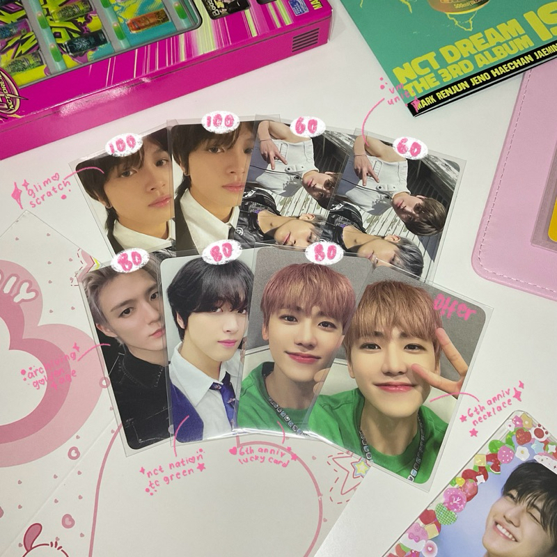 Jual [GANTI JNT/JNE!] aab photocard nct pc nct nation dream haechan jaemin renjun jeno jaemren ...