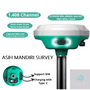 Jual GPS Geodetik STEC SV1 / Satelite Technology STEC SV1 / GNSS Receiver RTK IMU AR | Shopee ...