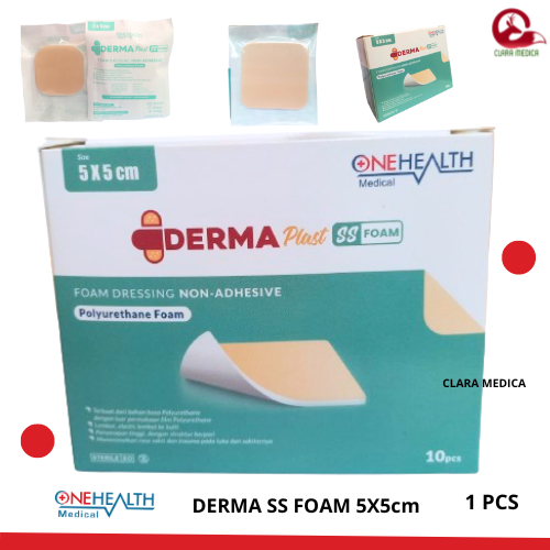 Jual Dermaplast SS Foam Dressing Non Adhesive 5 x 5 cm Onehealth ...