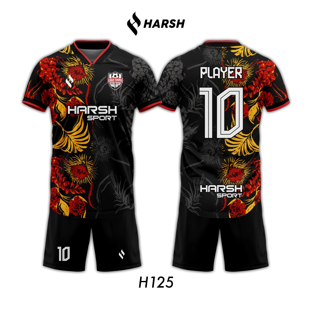 Jual Jersey Futsal / Sepak Bola Full Printing Bebas Custom Design H125 ...