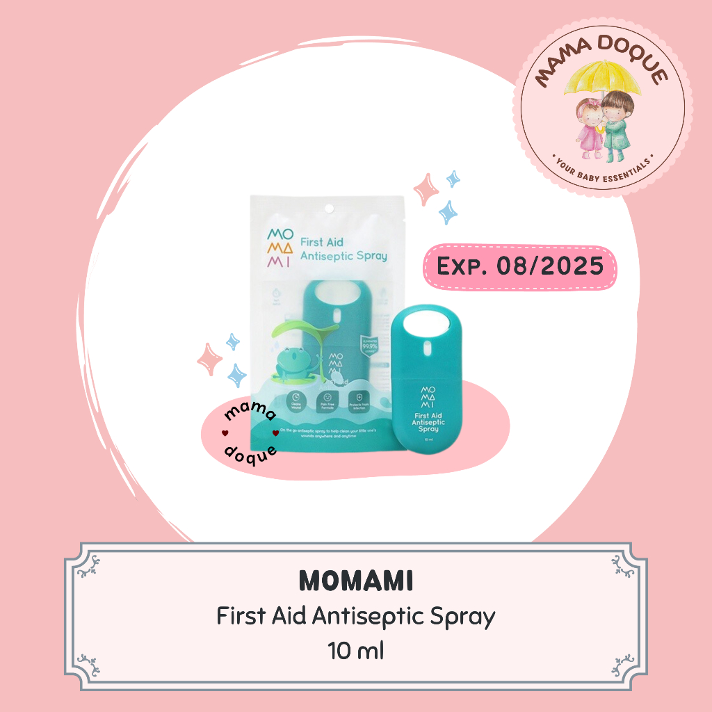 Jual Momami First Aid Antiseptic Spray 10ml | Shopee Indonesia