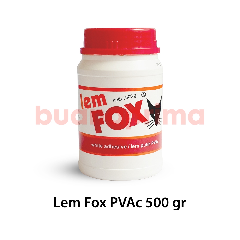 Jual Lem Fox 500 gram PVAc Original Lem Putih Serbaguna | Shopee Indonesia
