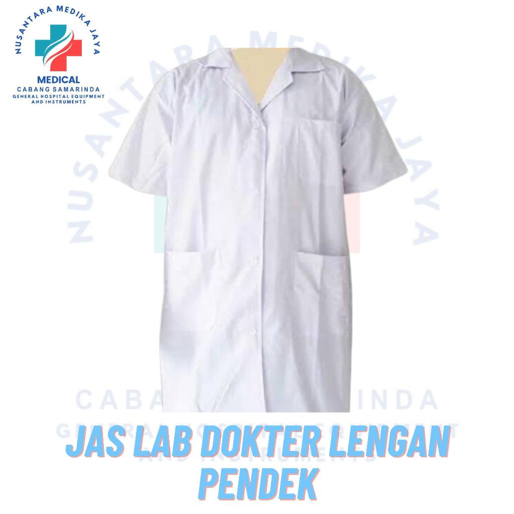 Jual Baju Lab Lengan Pendek / Jas laboratorium Baju Praktek | Shopee ...