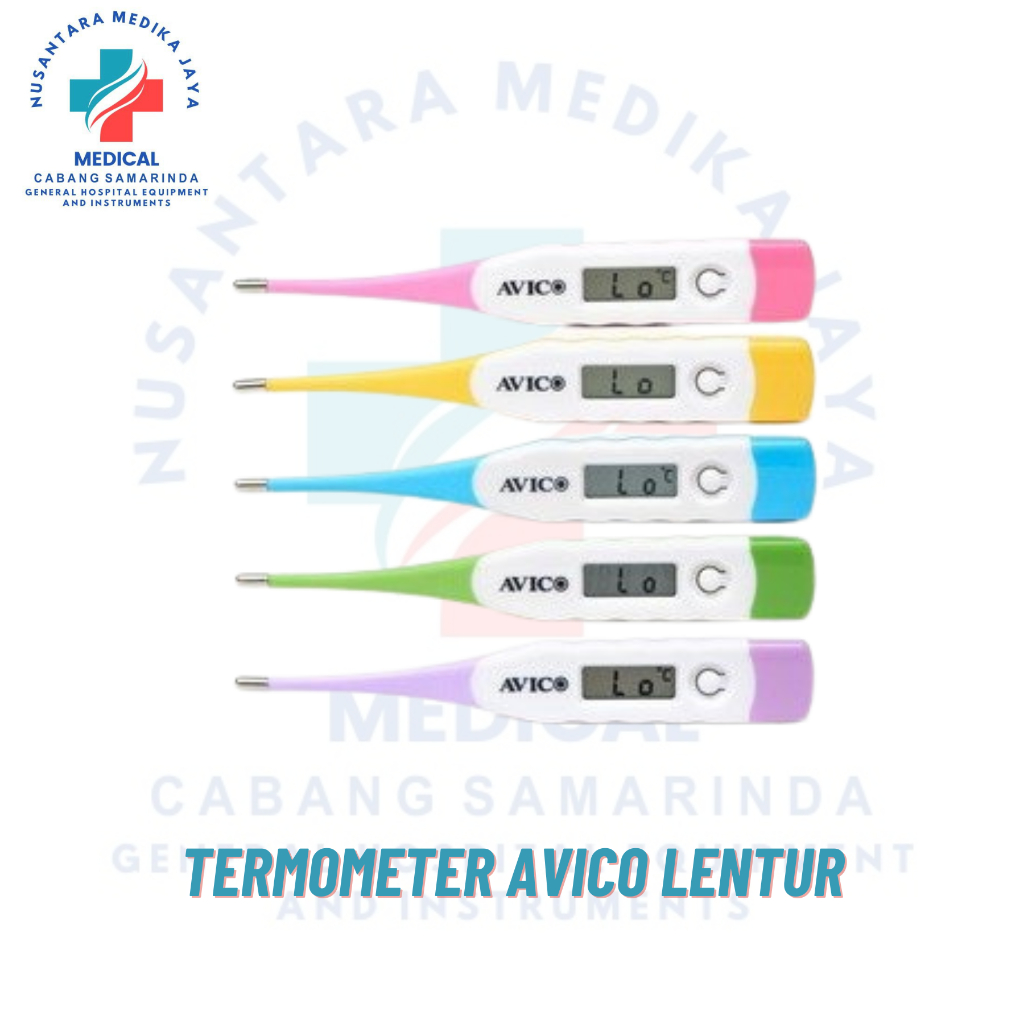 Jual Thermometer Termometer Ketiak Digital Avico Lentur | Shopee Indonesia