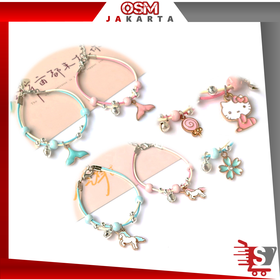 Jual OSM JKT G6106 Gelang Wanita Karakter / Tali Bracelet Fashion Motif ...