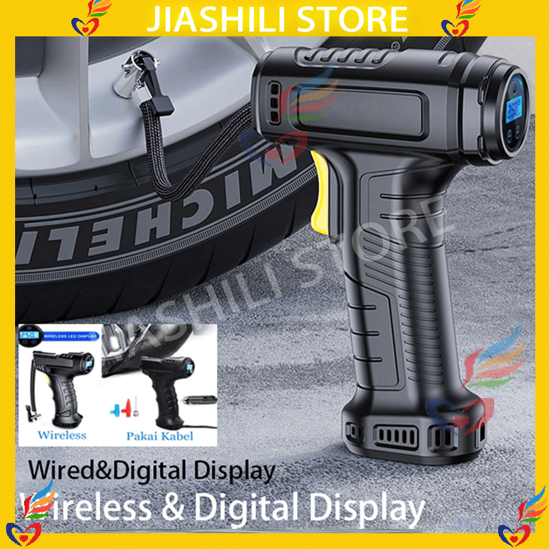 Jual Jiashili Pompa Ban Mobil Truk Motor Elektrik Cek Tekanan Angin ...