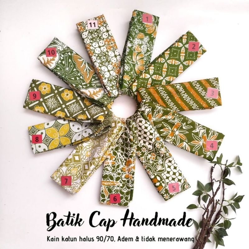Jual KAIN BATIK CAP WARNA HIJAU IJO BATIK BRIDESMAID HALUS | Shopee ...