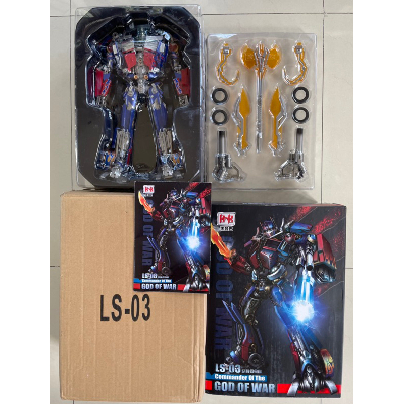 Jual Black Mamba BMB LS 03 Optimus Prime OS KO Transformers Robot LS03 | Shopee Indonesia