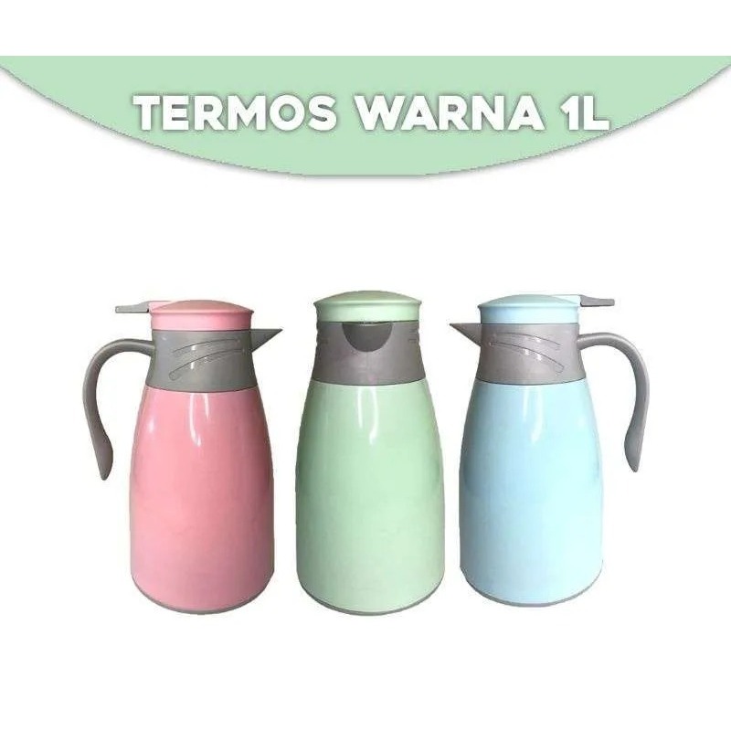 Jual TERMOS AIR MINUM TEKO TAHAN PANAS DAN DINGIN MODEL CANTIK UKURAN 1 ...