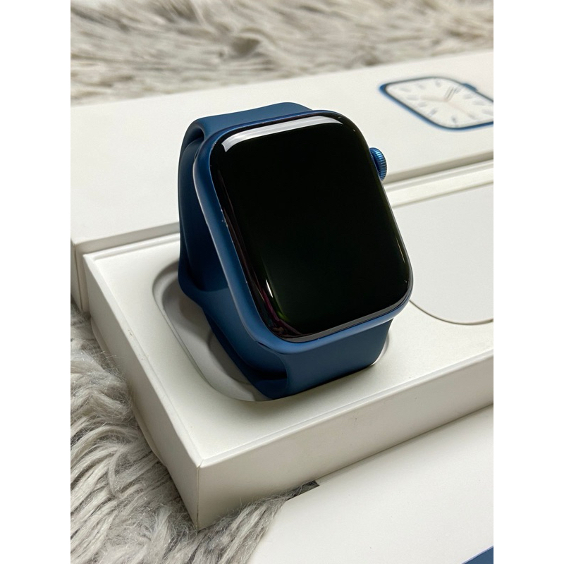 Jual Apple watch iwatch series 7 41/45mm Green Red Midnight Starlight ...