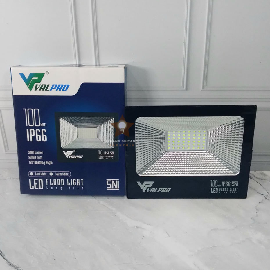 Jual Lampu Sorot LED / Lampu Tembak LED Valpro 100w 100 Watt | Shopee Indonesia