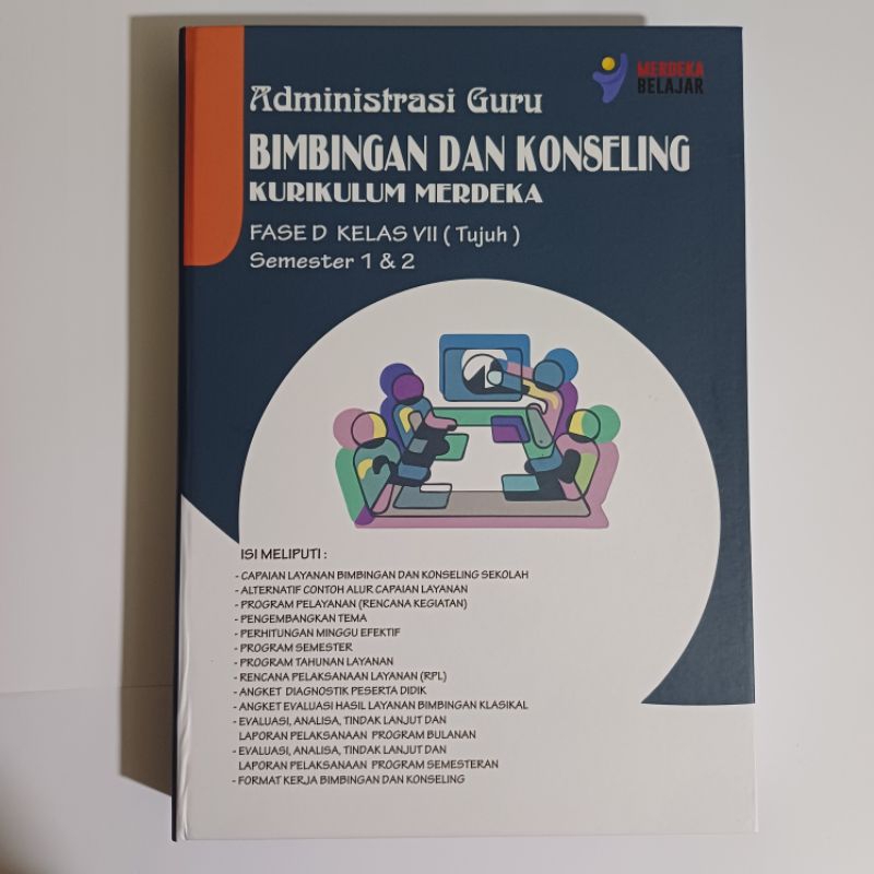 Jual administrasi bimbingan konseling BK SMP kelas 7 kurikulum merdeka | Shopee Indonesia