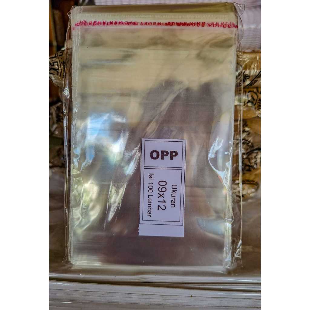 Jual PLASTIK OPP NON LEMBARAN 9X12 | Shopee Indonesia