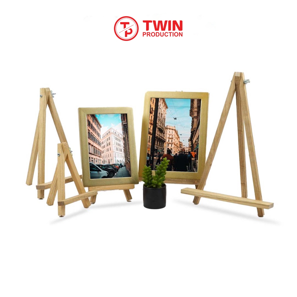Jual PHOTOBOOK STANDING FRAME KAYU KAKI BINGKAI FOTO BISA DILIPAT KUAT ...