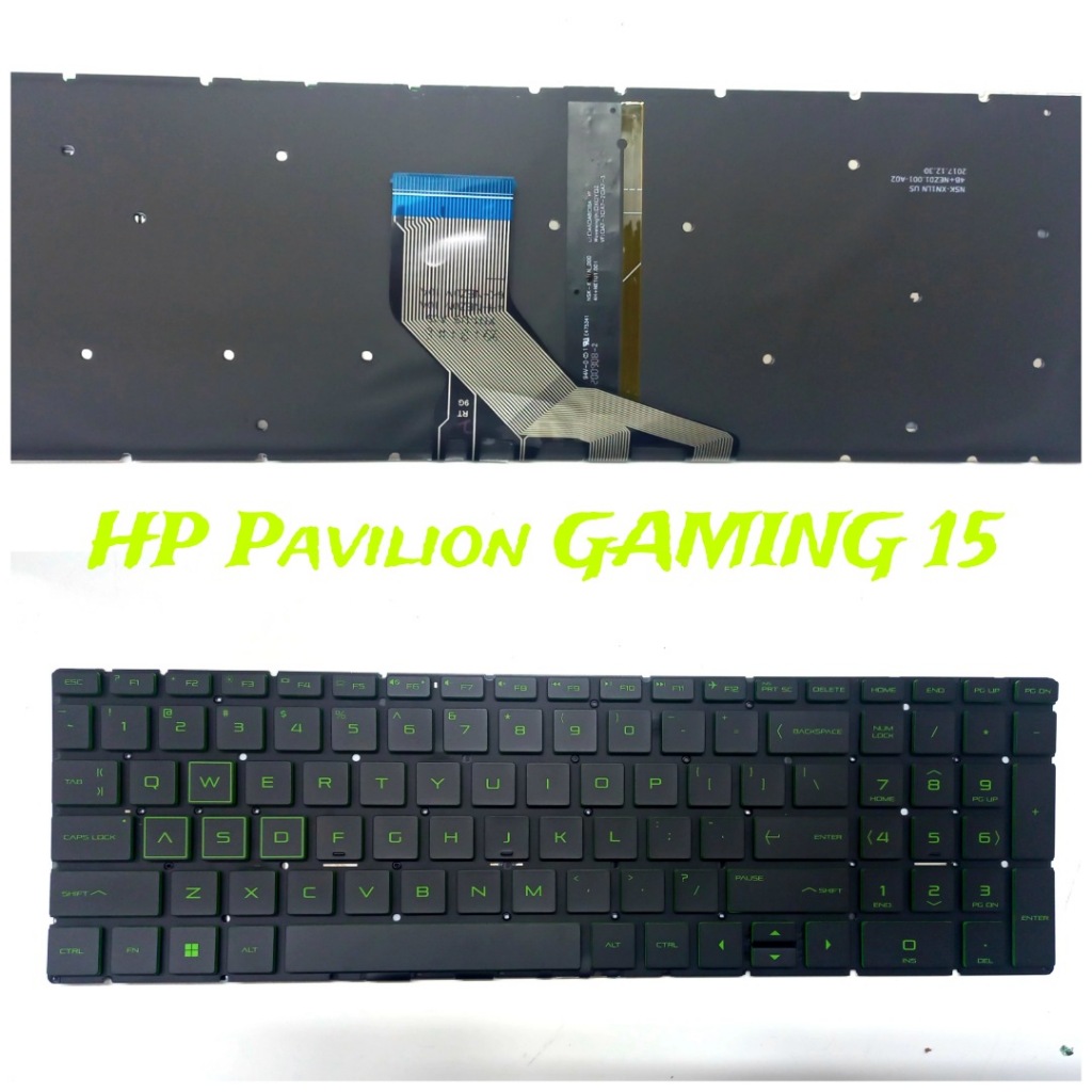 Jual Keyboard Hp Pavilion Gaming 15 Dk 15 Ec 15z Ec Green Backlight