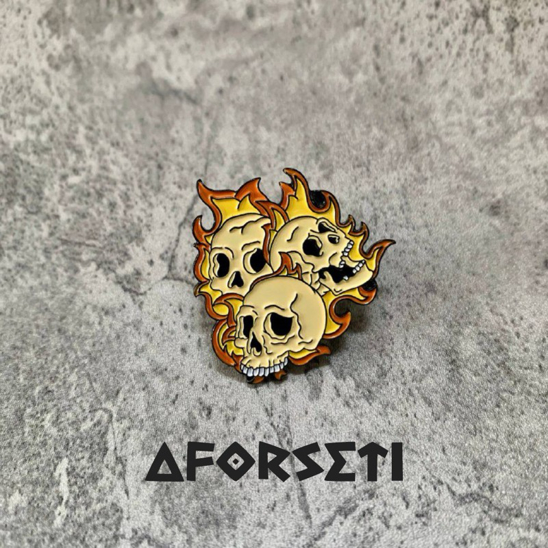 Jual PIN ENAMEL “FIRESKUL 3” BROS PIN/ PIN MURAH / PIN COUPLE / PIN ...