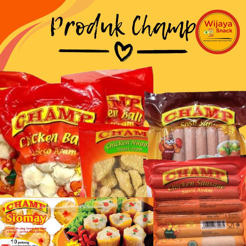 Jual Champ Produk (Bakso, Nugget, Sosis dan Siomay) | Shopee Indonesia