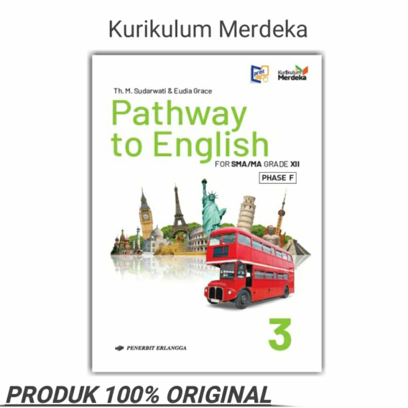 Jual Pathway To English Kelas 12 SMA Kurikulum Merdeka Erlangga Original | Shopee Indonesia