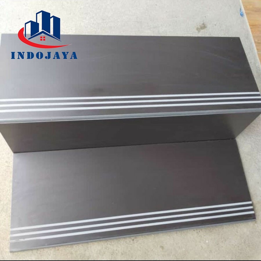Jual granit tangga 30x80 30x120 abu mett/kasar list plint keramik ...