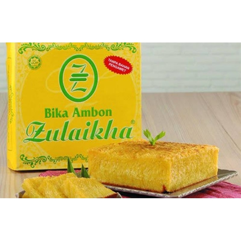 Jual Bika Ambon Zulaikha Medan-Original 18x18cm | Shopee Indonesia