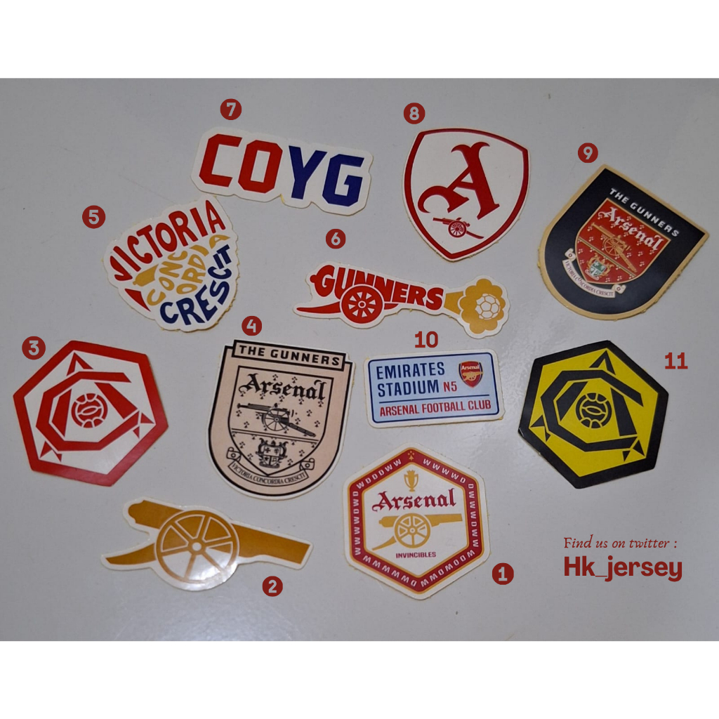 Jual STICKER ARSENAL | Shopee Indonesia
