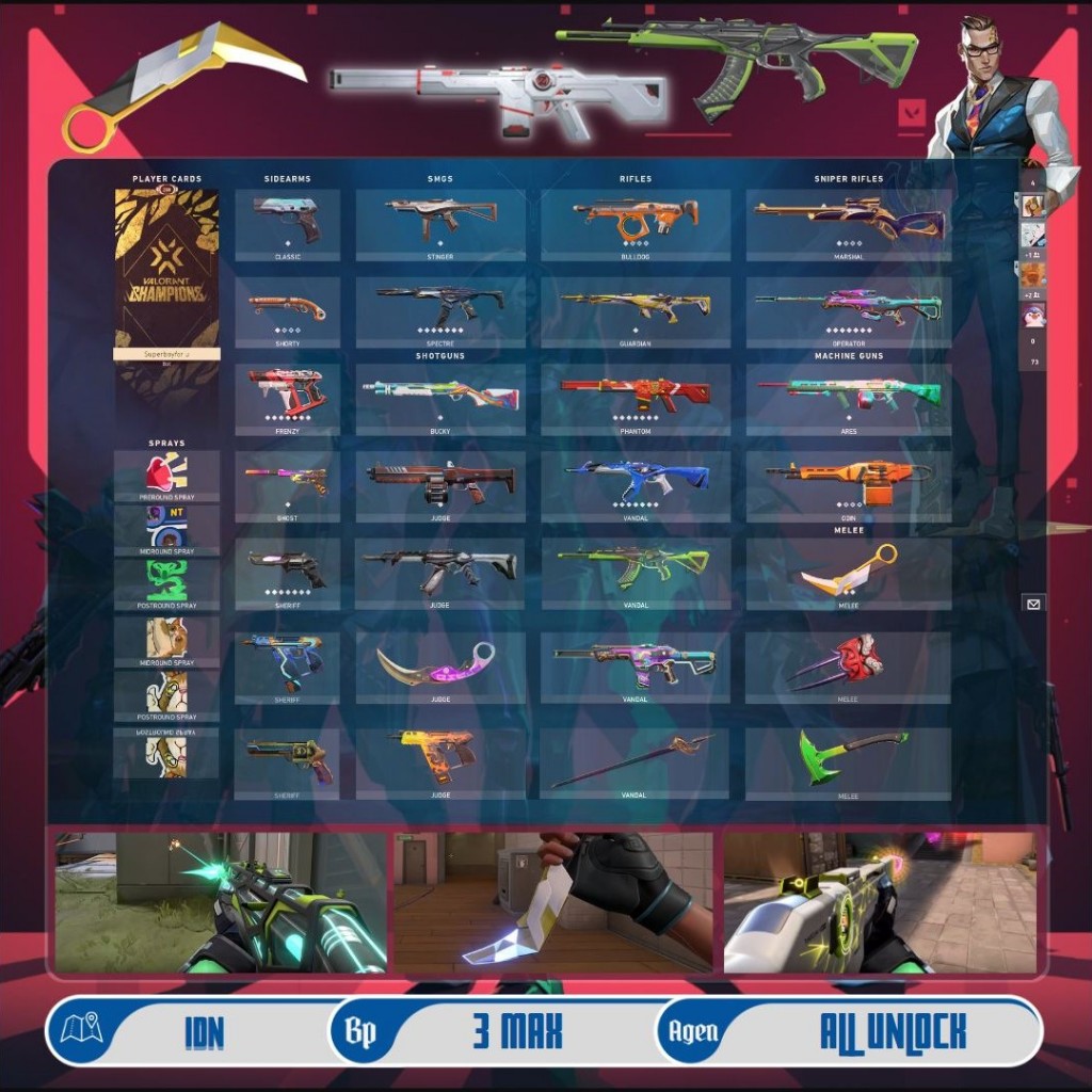 Jual akun valorant skin lengkap iron | Shopee Indonesia