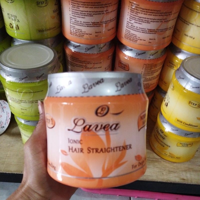 Jual LAVEA NORMAL STEP 1 PELURUS RAMBUT/REBONDING LAVEA /OBAT PELURUSAN ...
