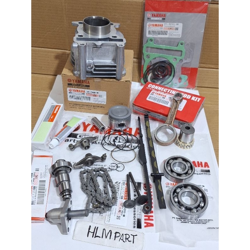 Jual Blok seher komplit isi piston kit 5TL 11pcs yamaha Mio sporty Smile Mio Soul Lama | Shopee ...