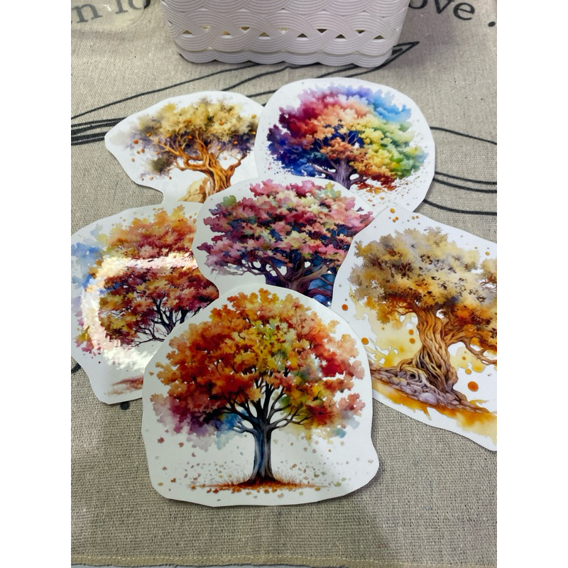 Jual Colorful Tree Stiker | Shopee Indonesia