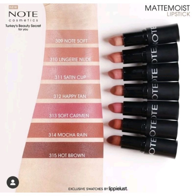 Jual NOTE MATTEMOIST LIPSTICK | Note Lipstik | Shopee Indonesia