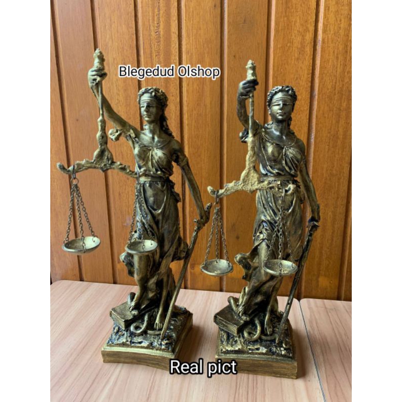 Jual BERGARANSI patung Dewi keadilan Dewi themis | Shopee Indonesia