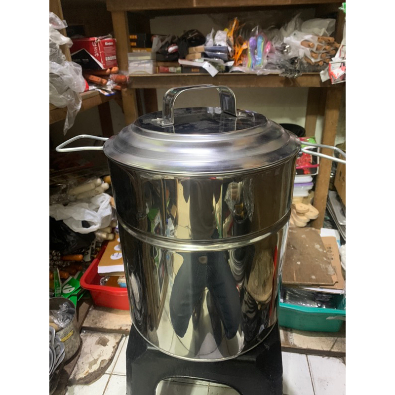 Jual Panci bakso | dandang tong bakso 40cm stainles tebal | Shopee ...