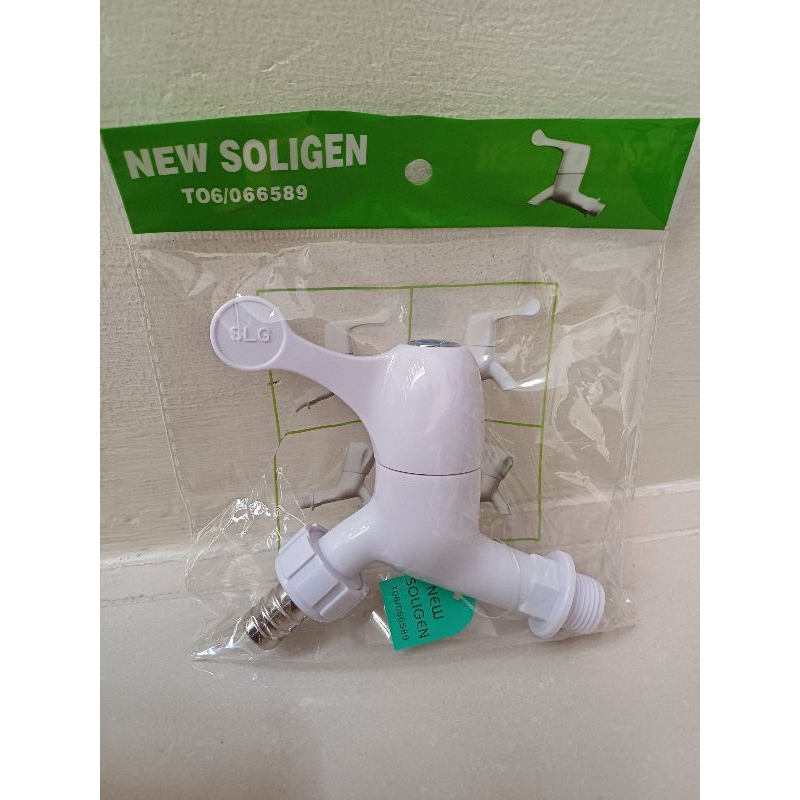 Jual kran air pvc soligen keran jumbo tembok taman soligen 1/2 inchi ...