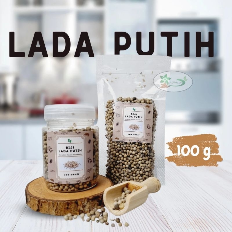 Jual Lada Putih Utuh Bangka 100 g | Shopee Indonesia