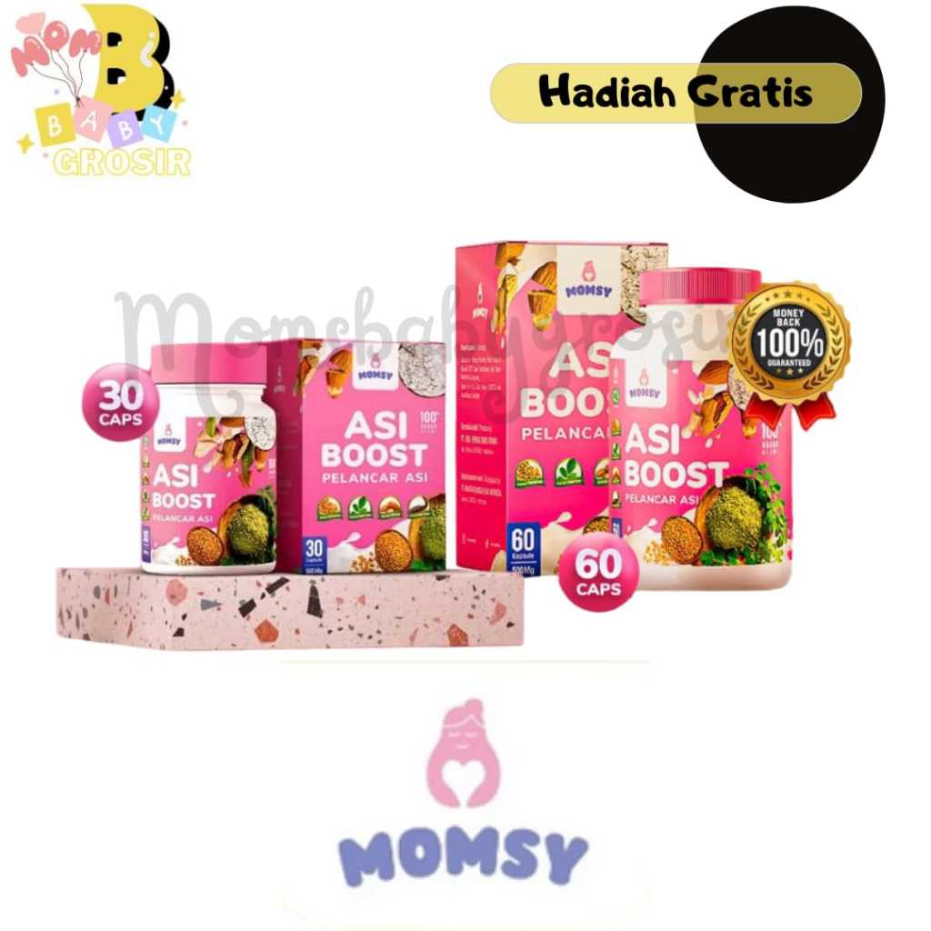 Jual MOMSY ASI BOOSTER PELANCAR ASI 30Kapsul | Shopee Indonesia