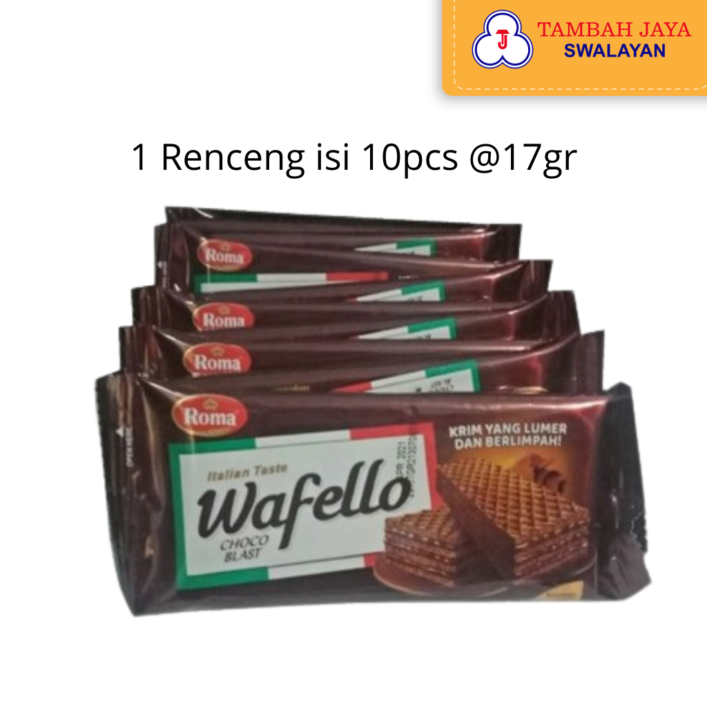 Jual Wafello Wafer Choco Blast Renceng | Shopee Indonesia