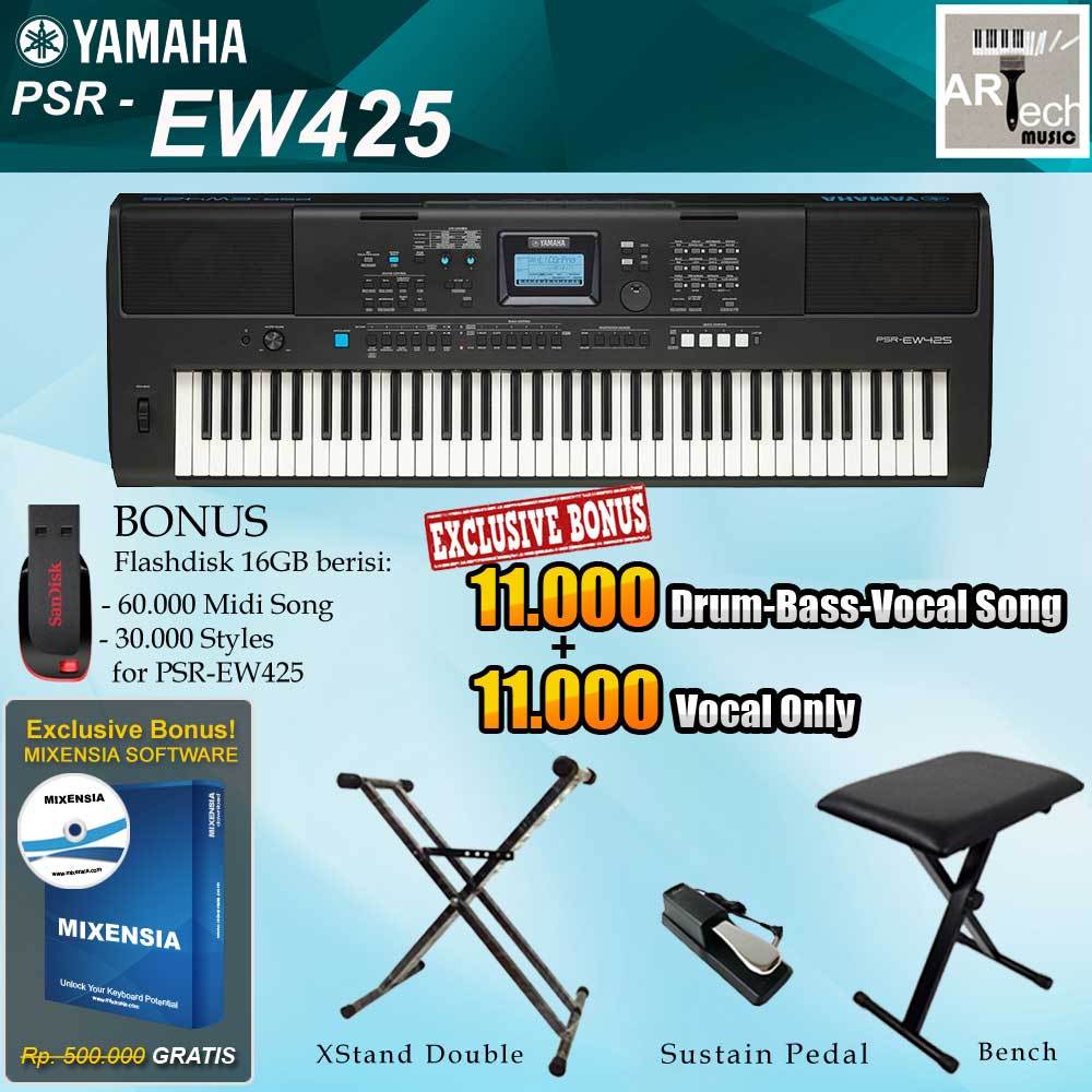 Jual Keyboard Yamaha PSREW425/ PSR EW425 /PSR EW 425 /E W425 Garansi ...