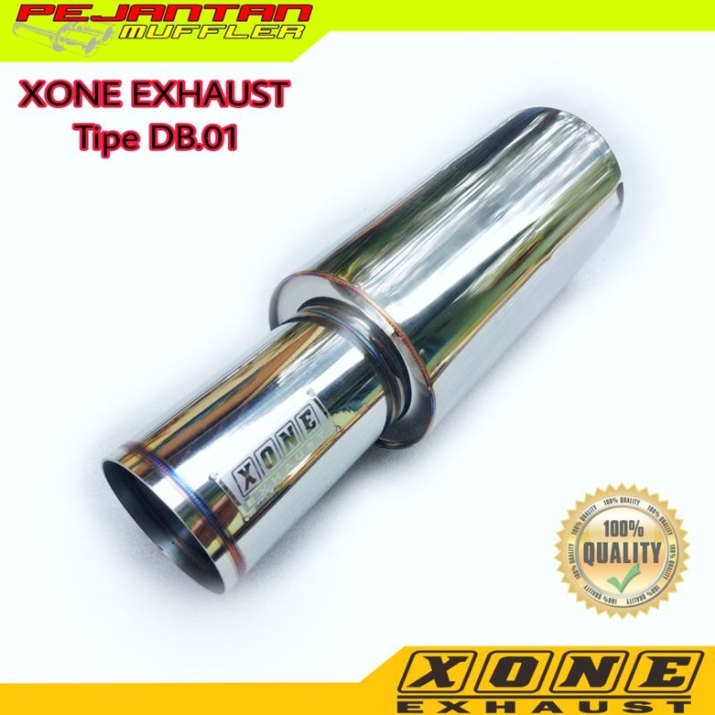 Jual Knalpot Mobil XONE EXHAUST Pro Series Tipe DB.01 | Shopee Indonesia