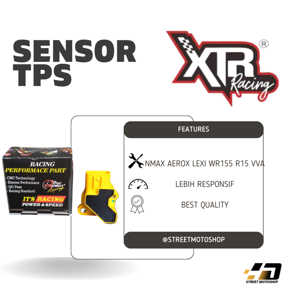 Jual Sensor TPS Aerox Nmax Lexi WR 155 R15 VVA XTR Original | Shopee ...
