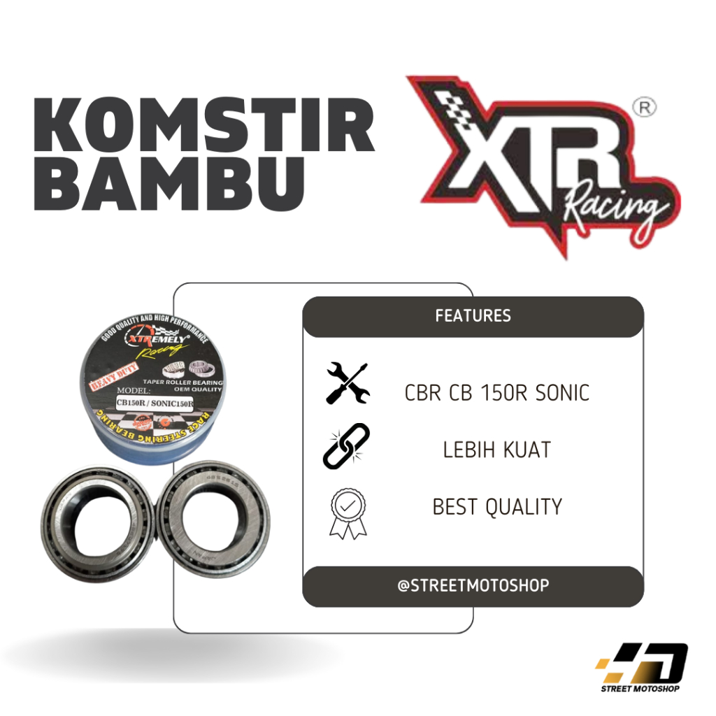 Jual Komstir Bambu CBR CB 150R 150 R Sonic XTR Racing Original | Shopee Indonesia