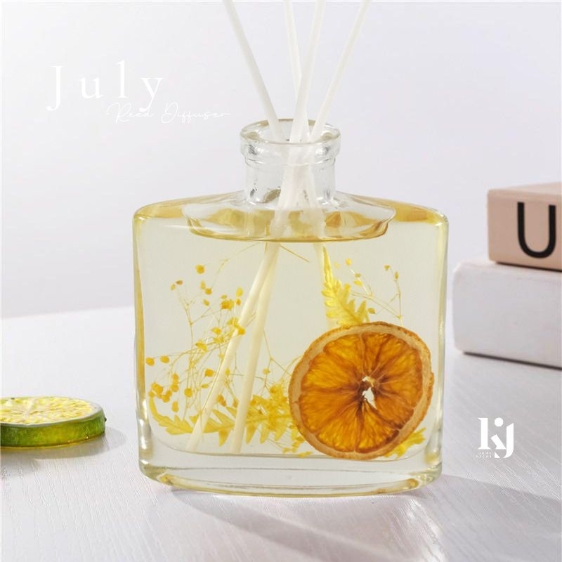 Jual July Reed Diffuser / Pengharum Ruangan Aromaterapi Diffuser Rattan ...