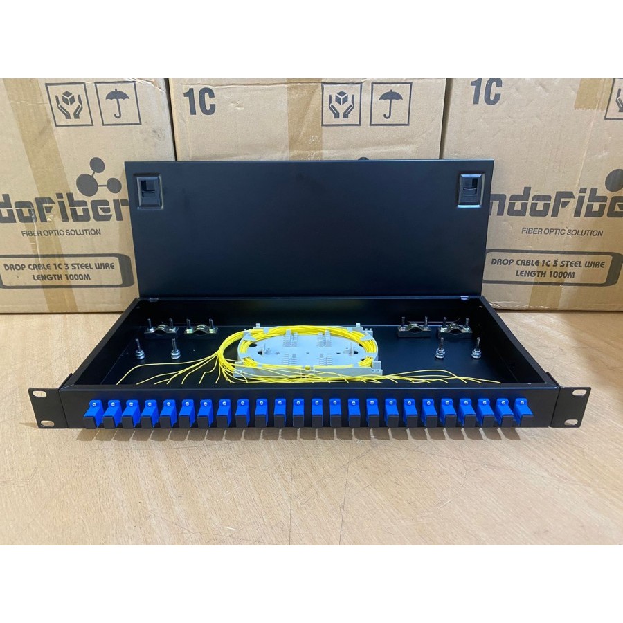 Jual OTB 24 core SC singlemode lengkap / OTB 24 port SC singlemode ...