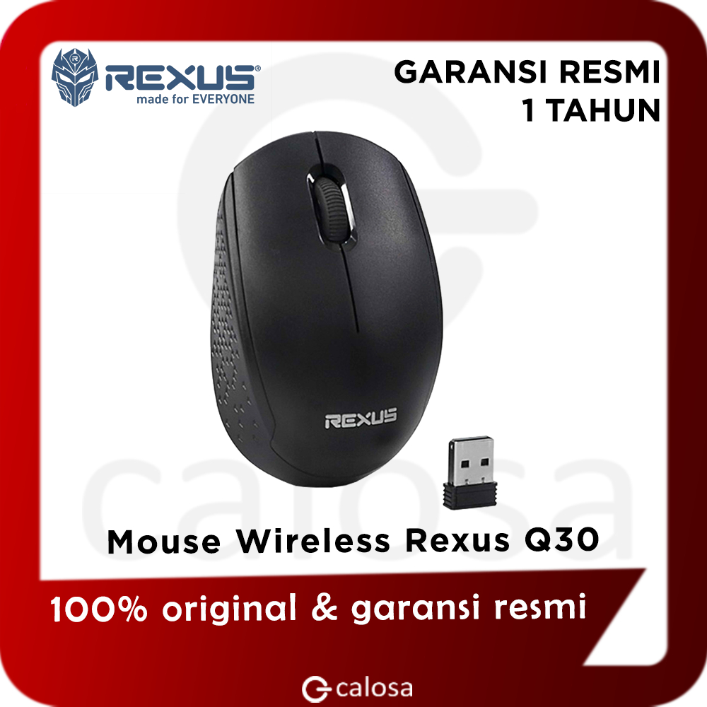 Jual Rexus Mouse Wireless Office Q30 Silent Click | Mouse Wireless ...