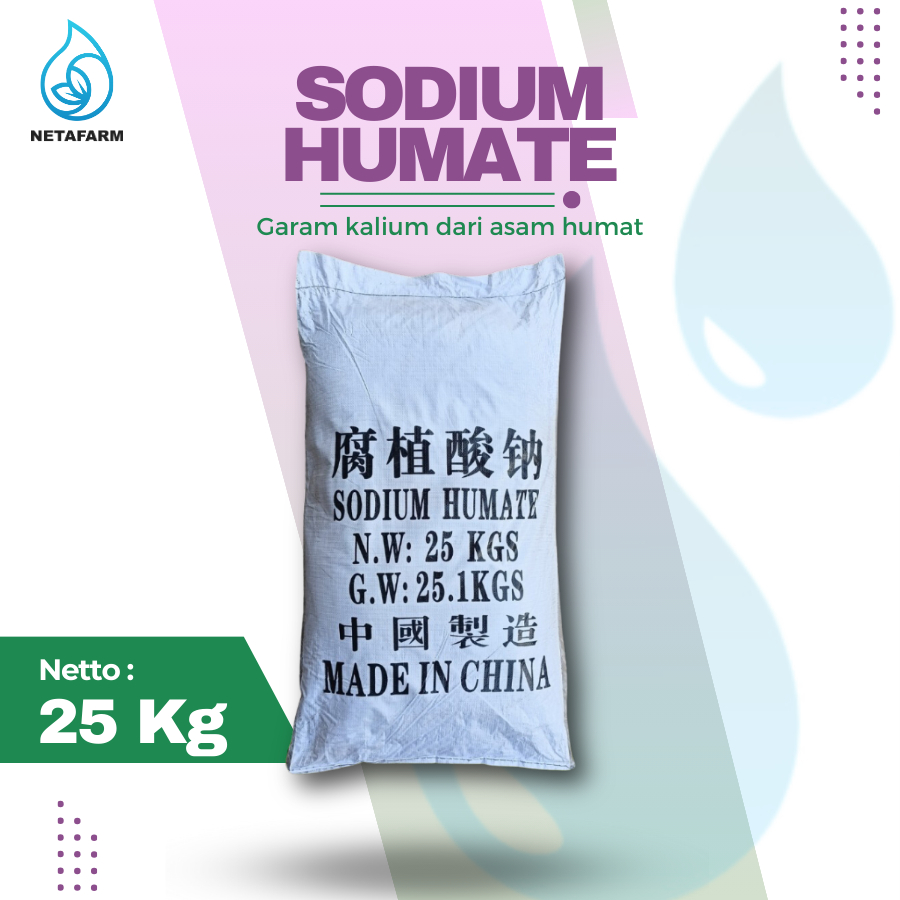 Jual Sodium Humate Humat Humic Acid - Penggembur Tanah - 25 Kg | Shopee ...