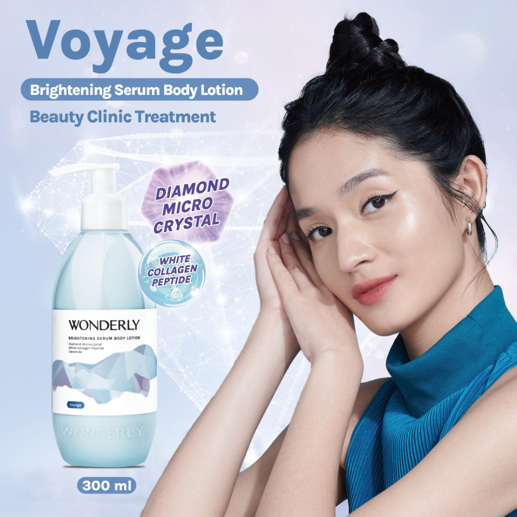 Jual WONDERLY SERIES | Brightening Serum Body Lotion 300ml - Acne And ...